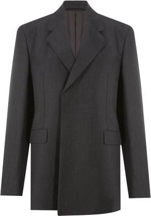 Prada Veste de costume en laine et mohair