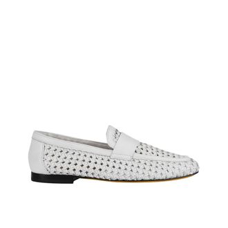Doucal's Wei&szlig;e perforierte Lederloafer - - Shoes - Damen - Wei&szlig; - 38 EU