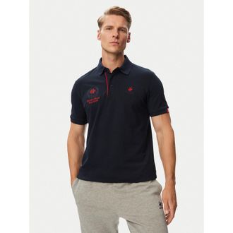 Beverly Hills Polo Club Poloshirt P-SS26M-P2770 Dunkelblau Regular Fit