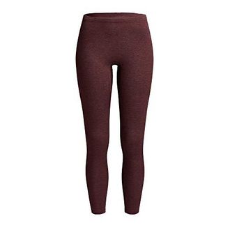 CON-TA Conta Pantalon long thermique pour femme en coton naturel avec isolation thermique Bleu marine mélangé Tailles 36/XS à 50/4XL, Bordeaux mélangé, 38
