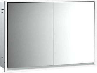 Emco Emco - loft Lichtspiegelschrank, 1000mm, 2 Türen, Unterputzmodell