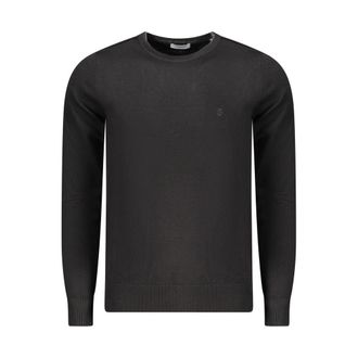 Coveri Moving schwarzer Viskose Herrenpullover