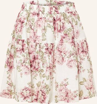 Mrs & Hugs Mrs & Hugs Leinenrock Mit Rüschen rosa