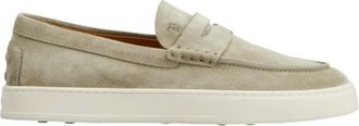 Tod's Homme, Chaussures, Gris, Taille: 44 EU Mocassino Cassetta 04L
