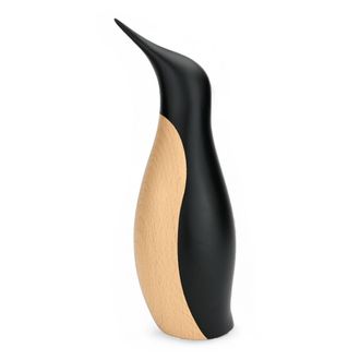 ArchitectMade Großer Pinguin Holzfigur