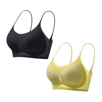 Generic Ensemble de lingerie porte-jarretelles noir confortable soutien-gorge en maille respirante r&eacute;sistante &agrave; labrasion et respirante lingerie de No&euml;l sexy,