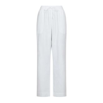 Neo Noir Wei&szlig;e Leinenhose Sonar Modell - - Trousers - Damen - Wei&szlig; - 2XL