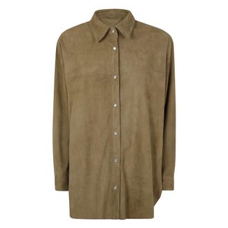 Salvatore Santoro Oversized Lederjacke - - Jackets - Damen - Beige - M