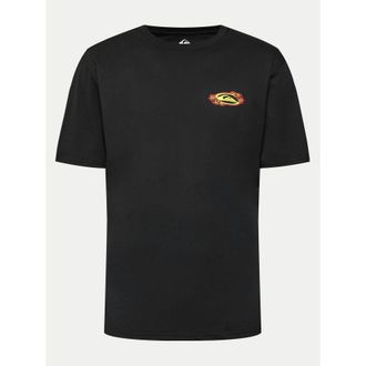Quiksilver T-Shirt Tc Snap EQYZT07672 Schwarz Regular Fit