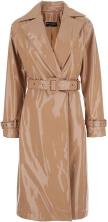 Dolce & Gabbana Femme, Manteaux, Beige, Taille: 36 FR Miranda Trench