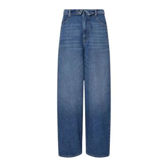 Liu Jo Pantalone cinta rovesciata - - Jeans - Damen - Blau - W31