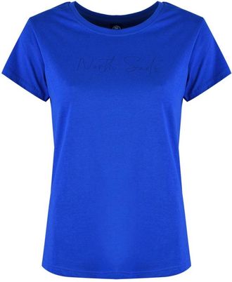 North Sails T-Shirt S/S W/Logo - - Tops - Damen - Blau - 2XS