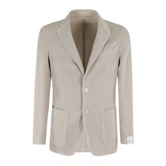 L.B.M. 1911 Baumwoll-Casual-Hemd - - Jackets - Herren - Braun - L