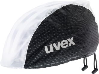 Uvex rain cap bike Fahrradmütze - wind- & wasserabweisend - flexible Passform - black white - L/XL