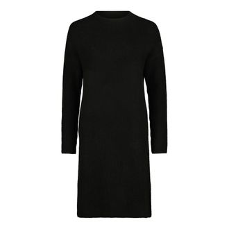 Cartoon Oversize Strickkleid - - Dresses - Damen - Schwarzk - M