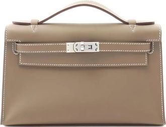 Hermès Mini Kelly Handtasche - Nude