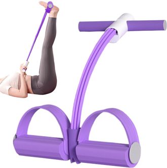 Generico Widerstandsbänder, Stretch-Seil für Yoga, ergonomisch, HD, mit Griffen für Yoga, Stretching, Pilates, Sport, Zuhause, Reisen, Fitnessstudio