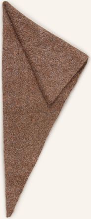 Fraas Fraas Dreieckstuch braun