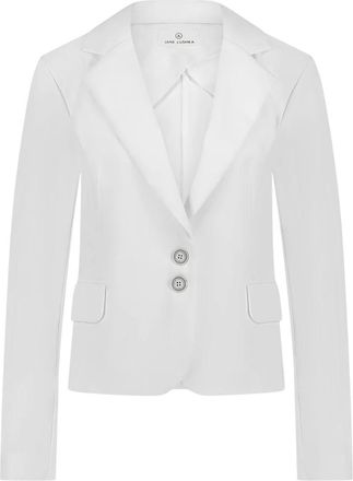 Jane Lushka Damen, Jacken, Weiß, XSGröße