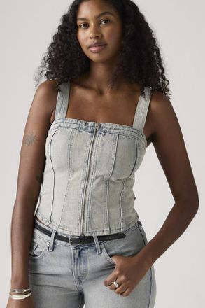Levi's Bustier Sculpted - Femme - Gris / Boss Business Bustier - XS
