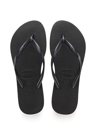 Havaianas Mädchen Slim (Mini Me) Flipflop, Schwarz, 29/30 EU
