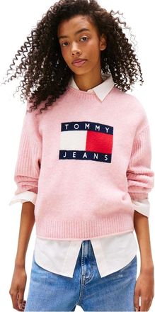 Tommy Jeans Pullover f&uuml;r Damen (Pink)