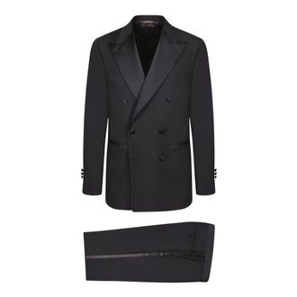 Canali Herren, Anz&uuml;ge, Schwarzk, MGr&ouml;&szlig;e