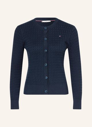 Tommy Hilfiger Strickjacke blau