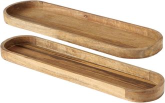 Boltze Tikko Tablett braun 72cm (1 St&uuml;ck)