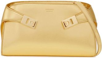 Ferragamo Mini Hug Umhängetasche - Gold