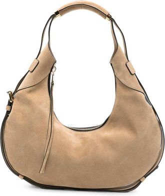 Moschino Schultertasche - Hellbeige