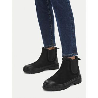 Lasocki Klassische Stiefeletten Lasocki CEO-WI23-N-PUSZAN-01 Schwarz
