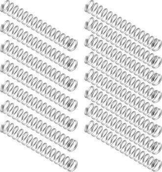 Cabilock 15 St&uuml;ck Teiliges Edelstahl Ersatz-druckfeder Nussknacker Starke Spiralf&ouml;rmige Kompressionsfedern Lebensmittelecht Rostfrei f&uuml;r Walnuss Kastanien&ouml;ffne