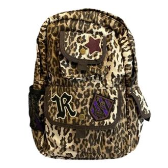 Ralph Lauren Sac &agrave; dos en tissu Pre-owned - Femme - Pre-owned - Brun - Taille: ONE Size
