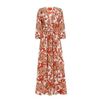 La DoubleJ Langes Camerino-Kleid - - Dresses - Damen - Mehrfarbig - XS
