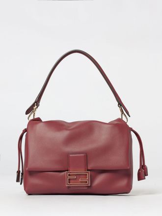 Fendi Schultertasche FENDI Damen Farbe Burgunderrot