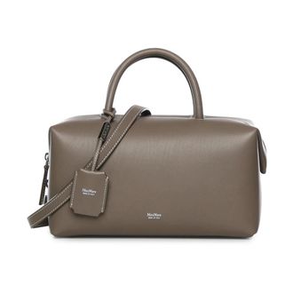 Max Mara Femme, Sacs, Beige, Taille: ONE Size Medium Bauletto Bag