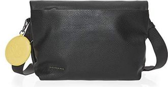 Mandarina Duck Damen Mellow Leather Umh ngetaschen, Schwarz, 32x33x5 (L x H W) EU