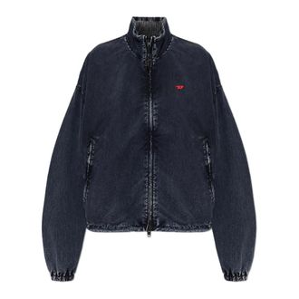 Diesel Damen, Jacken, Schwarzk, SGr&ouml;&szlig;e