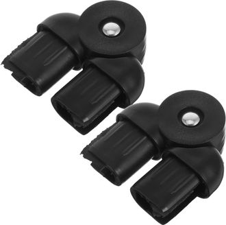 Angoily 2 Stück Teiliges Kunststoff Gelenk Verbinder für Liegestuhl Rohradapter Faltbarer Lounge Stuhl Ersatzteil für Verstellbare Klappstühle Vielseitig Falt