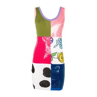 Jeremy Scott A4001Fantasy Kleid - - Dresses - Damen - Mehrfarbig - M