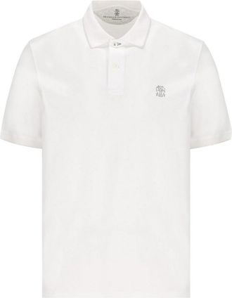 Brunello Cucinelli Polo - Blanc