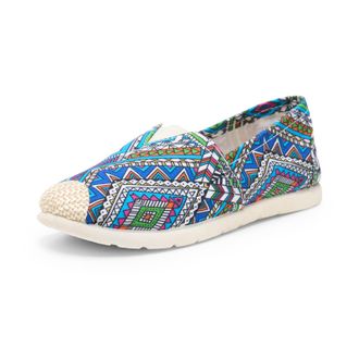 Alexis Leroy Damen Alpargata Baumwolle Flacher Einfarbig PVC-Schuhsohlen Gr&uuml;n Slipper 39 EU