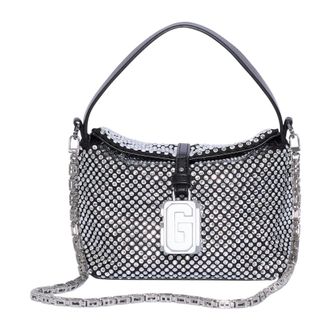 GCDS Mini Mega Comma Mesh Bag - - Bags - Damen - Schwarzk - ONE SIZE