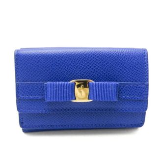 Ferragamo Pre-owned Leder Portemonnaies - - Pre-owned - Damen - Blau - ONE SIZE