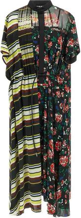 sacai Robe Courte - Multicolore