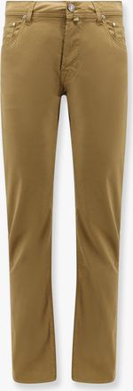 Jacob Cohen Bard cotton stretch trouser with iconic handkerchief - JACOB COHEN - gender_Man
