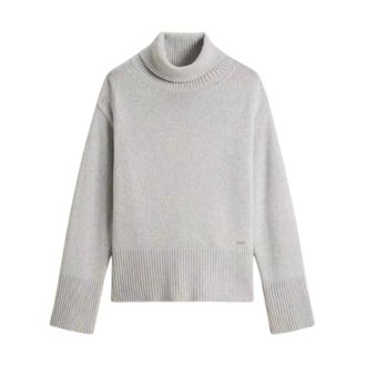Woolrich Femme, Pulls, Gris, Taille: 38 FR Turtleneck