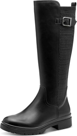 Tamaris Damen Stiefel Leder schwarz 38