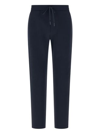 Boggi Milano drawstring back pocket track pants - Blau